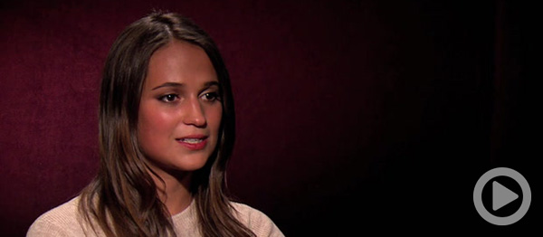 Video: Alicia Vikander Talks About The Danish Girl | Rotten Tomatoes