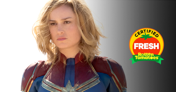 Captain Marvel Is Certified Fresh | Rotten Tomatoes