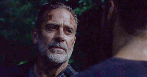 The Walking Dead Exclusive Sneak Peek: Negan Provokes Aaron | Rotten ...