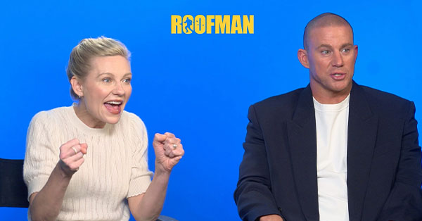 The Stars of Roofman on Their Awkward First Interaction | Rotten Tomatoes